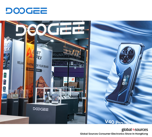 DOOGEE presenta le ultime tecnologie innovative al Global Sources Cons